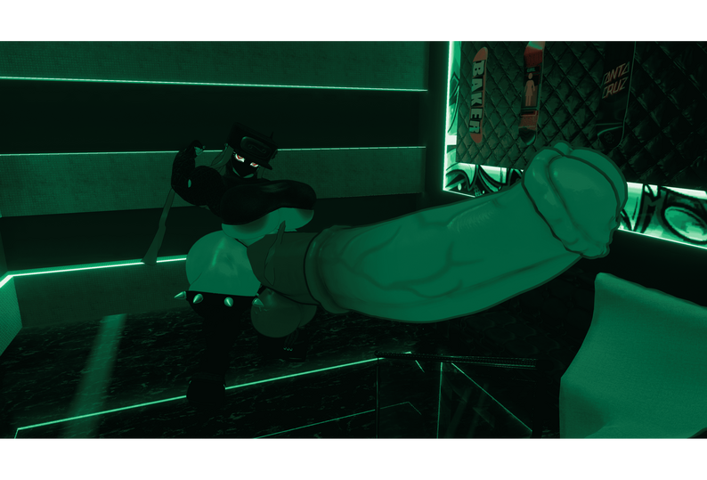 Cassette Gooner Blender Model & VRChat Avatar by Dotolie