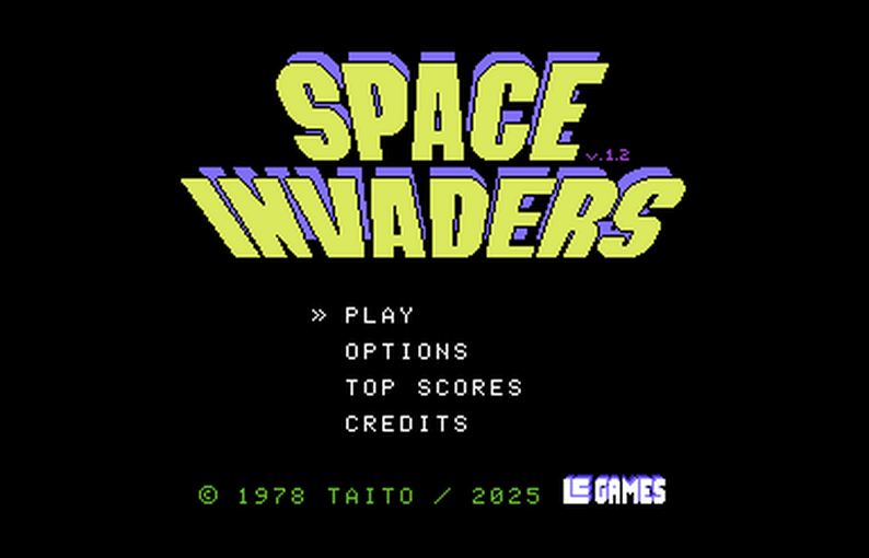 Space Invaders (C64) by LC-Games