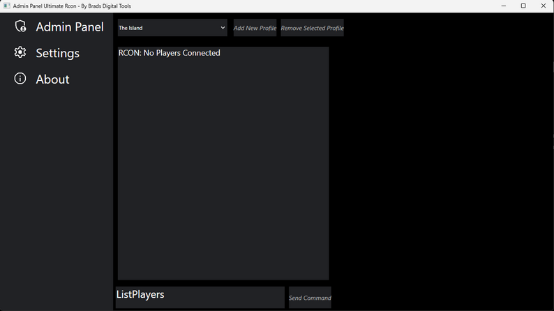 Ultimate RCON – Version 0.1.2.3 by JustSomeBritishGuy