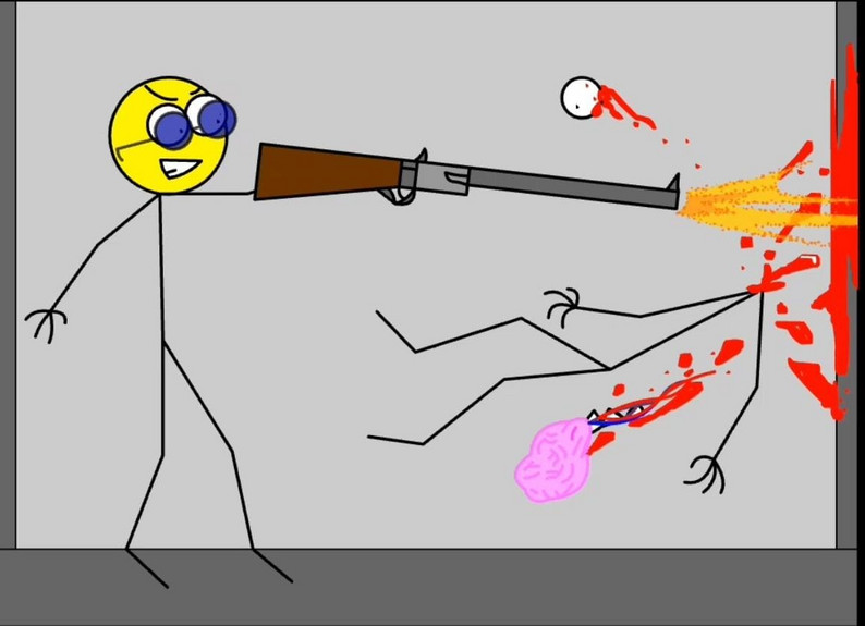 Yellow Stickman Deaths by EnStudio