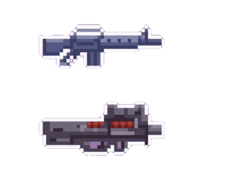 Ranitayas Guns Pack (50+ pixelart guns) by Ranitaya Studios