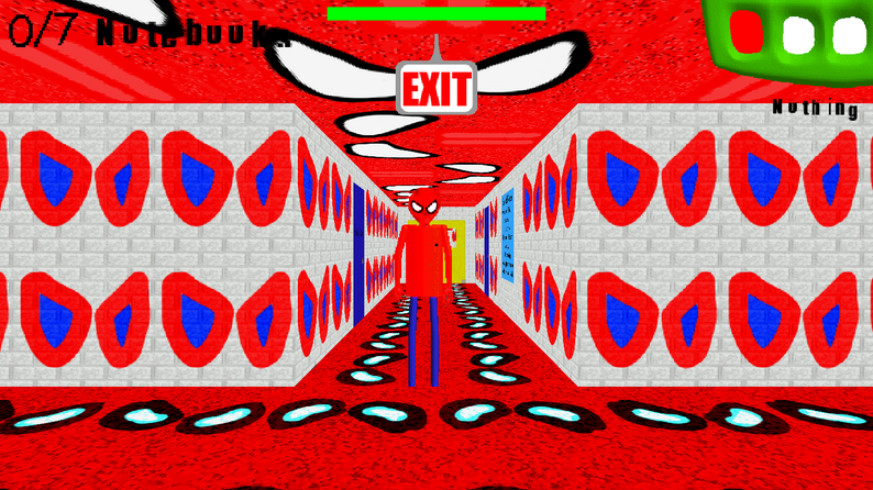 Spider Baldi's Basics: Across the School-House by Mcqueenthefaner