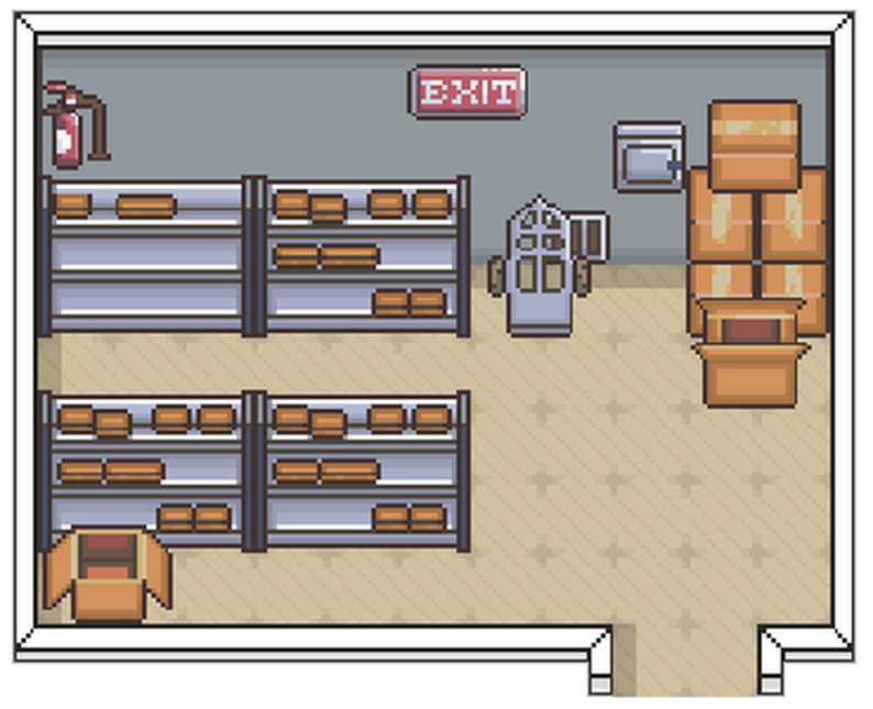 Simple Convenience Store Assets by samezpix