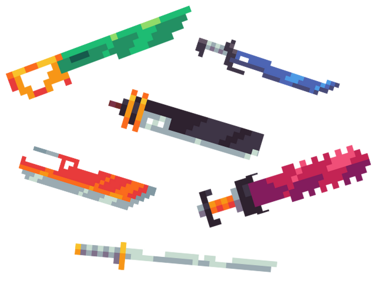 Ranitayas Swords Pack (16+ Pixelart Swords) by Ranitaya Studios