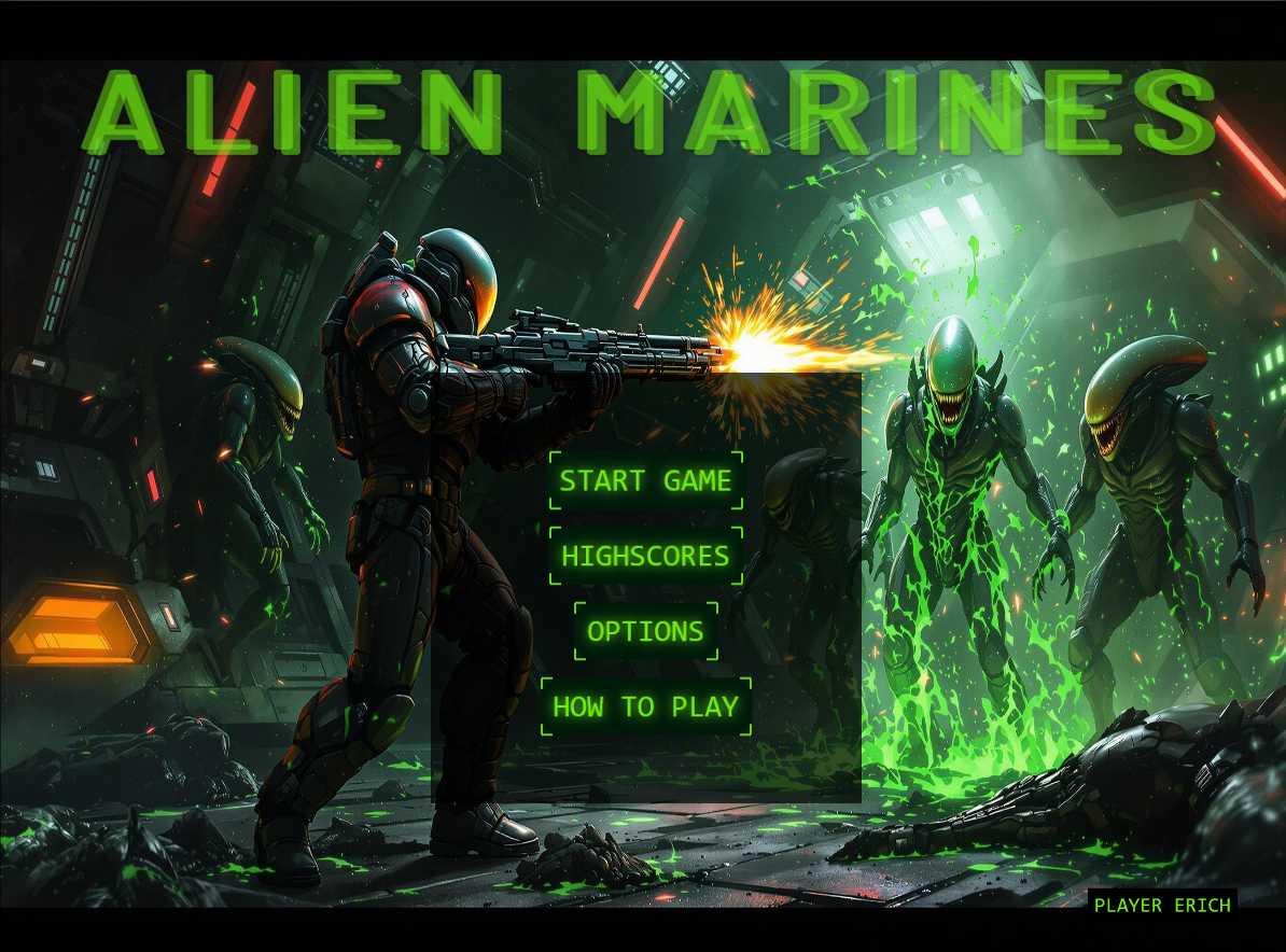 ALIEN MARINES by rickretro