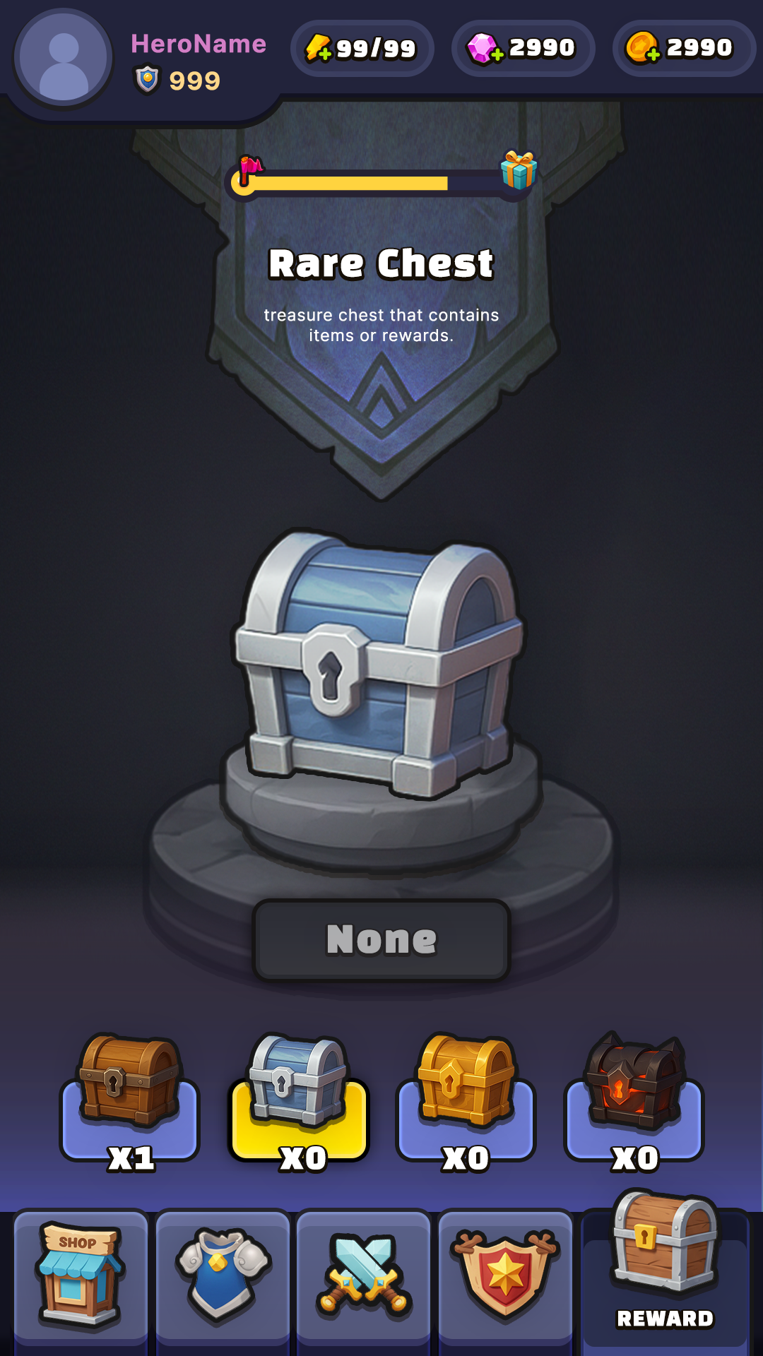 Casual RPG UI KIT by IndigoLay