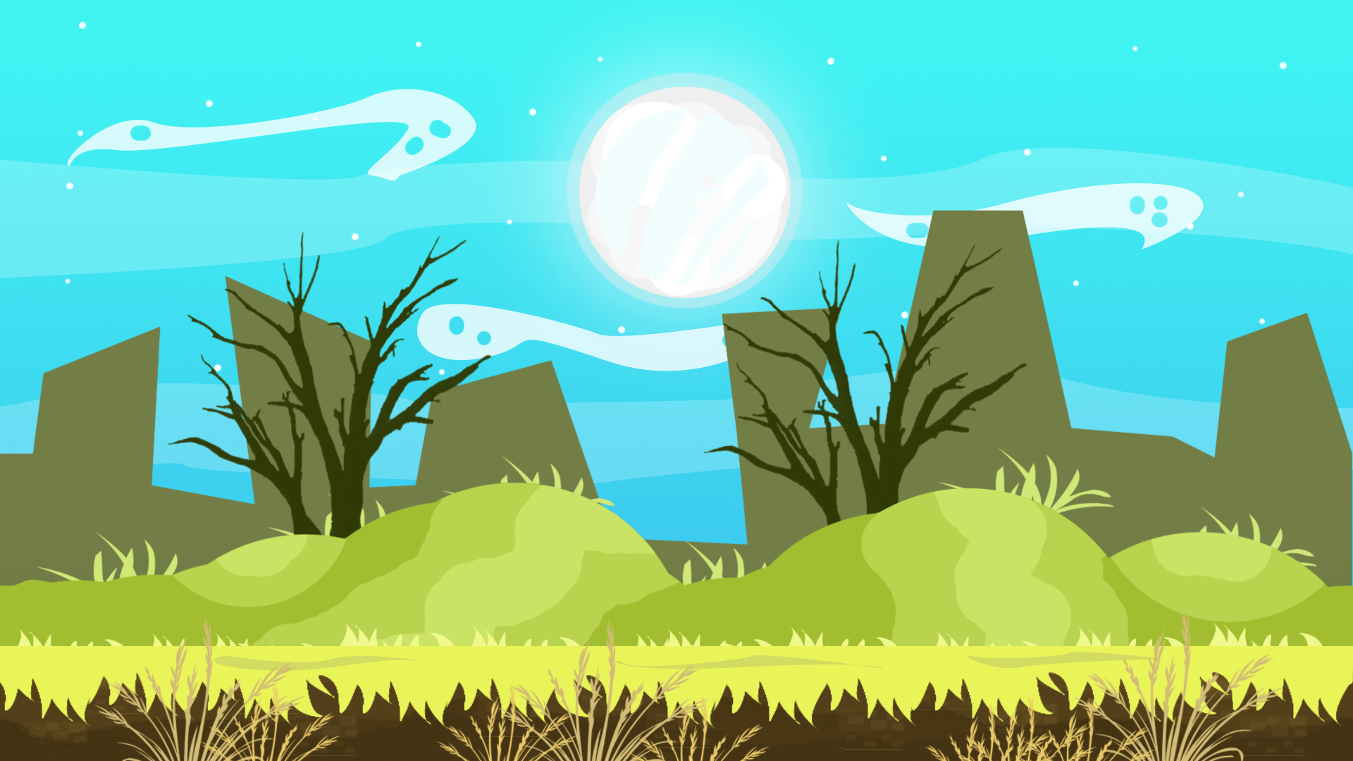 2D SCROLLING BACKGROUND By MarwaMJ