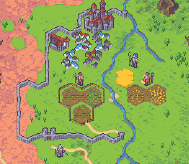 Hexagon Realms: Medieval Tileset by WidseyLabs