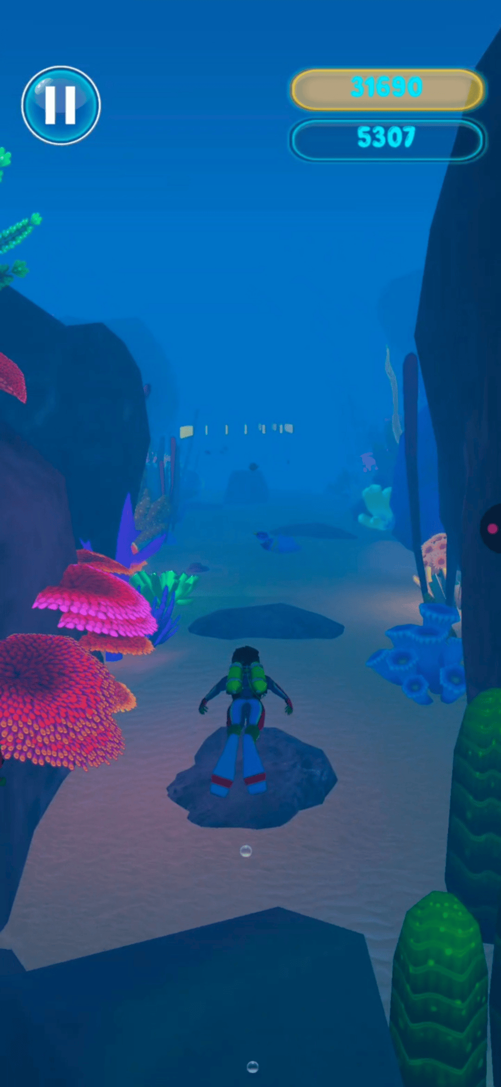 Underwater Runner by Ankit Kanani