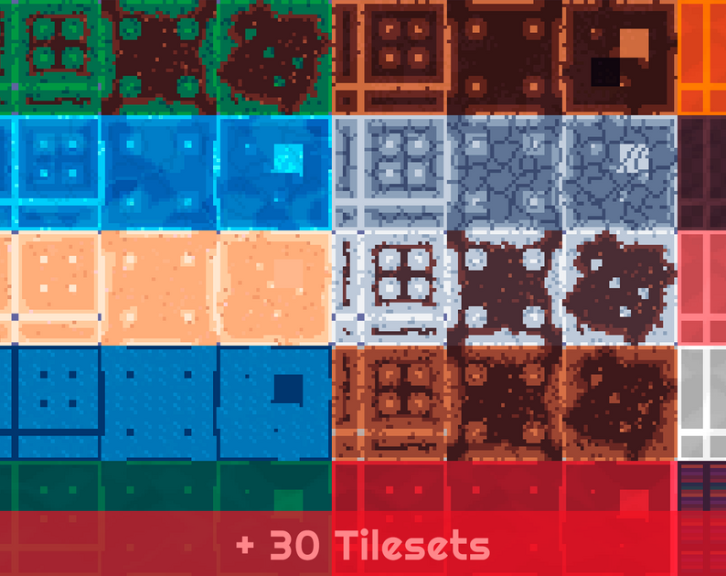 Platformer Tilesets by Oink55