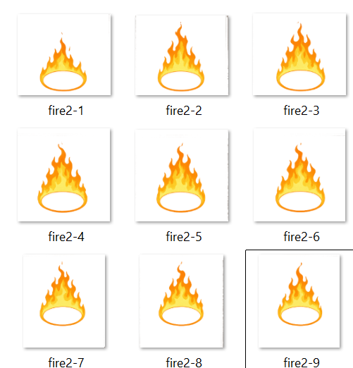 Fire VFX Pack 2 – 2D Animated Flame Sprite Sheet by Alexandre3377