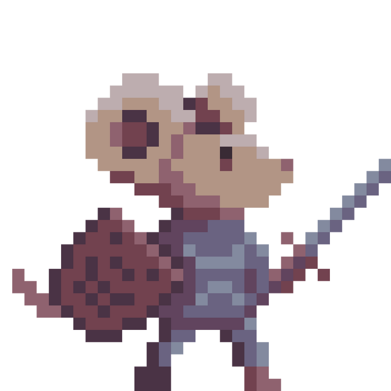 Fearless Mouse by Ankimoe