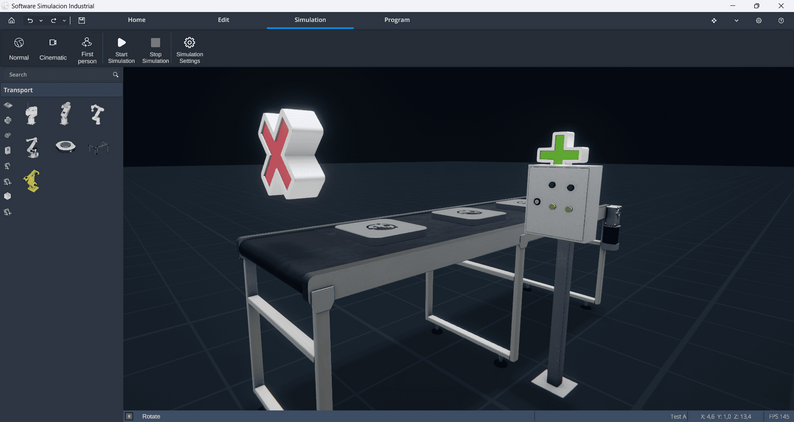 INDUSTRYLAB - Industrial Automation Simulator 3D by RoboLacyTech