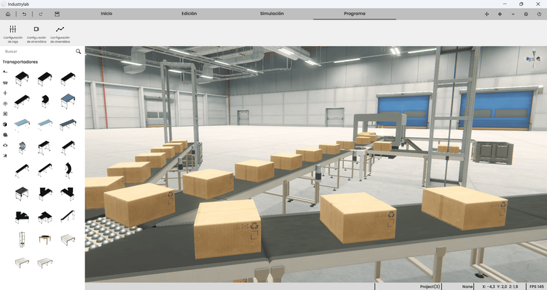 INDUSTRYLAB - Industrial Automation Simulator 3D by RoboLacyTech