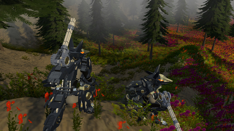 Dark Fox - Mecha Fury - PC VRChat Avatar by EWhy3D