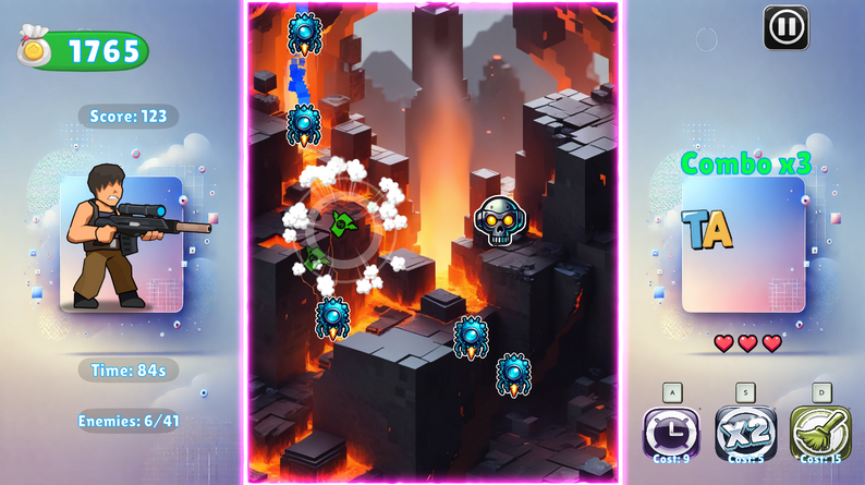 Tappy Shots Online- Fast-Paced Arcade Tap Game by Pixelariatto