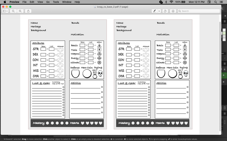 ICRPG Stuff by cmdrcody2000