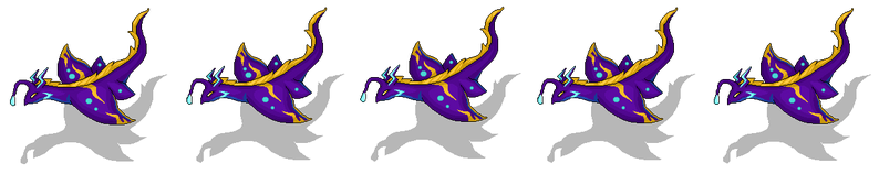 Stingray Dragon: Turn Based Sprite by TheSpriteShop