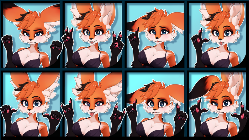 [VRChat Avatar] Baller Fox Redux by Riceballer3D