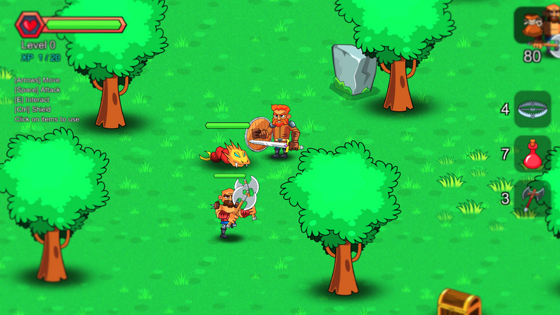 Survivor RPG 2D - Unity Game Template by Black Rose Developers