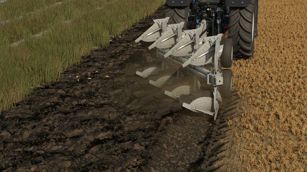 FS25 Plowed Ground Textures by Deus_Volteus