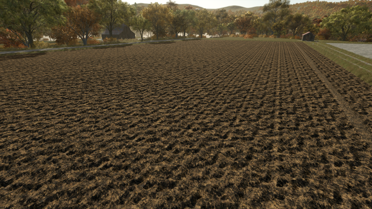 FS25 Plowed Ground Textures by Deus_Volteus