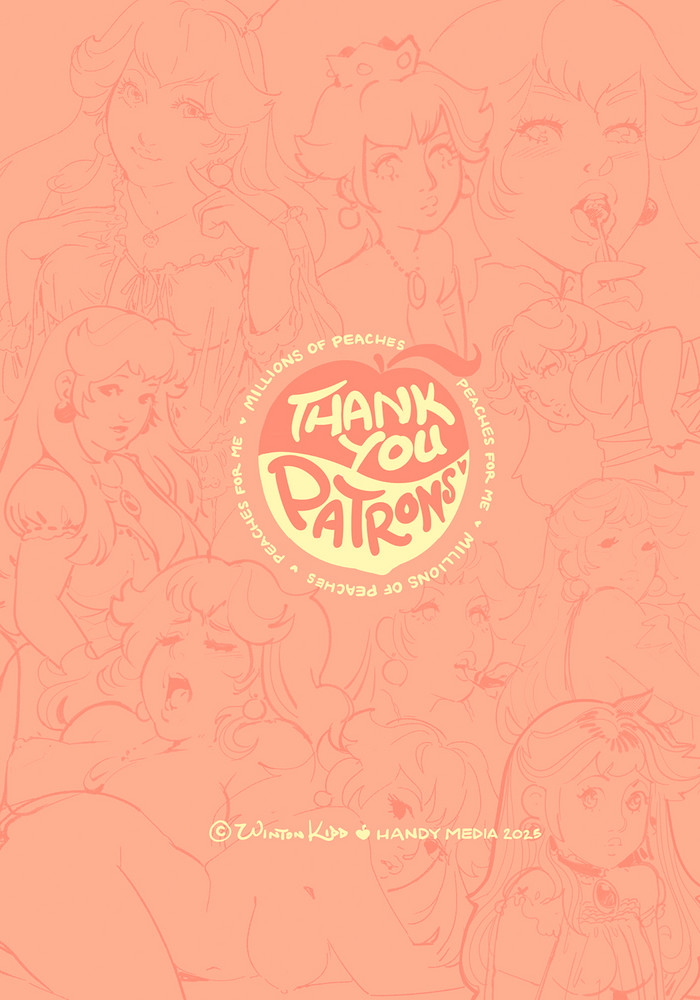 Peaches Art Zine by Winton Kidd