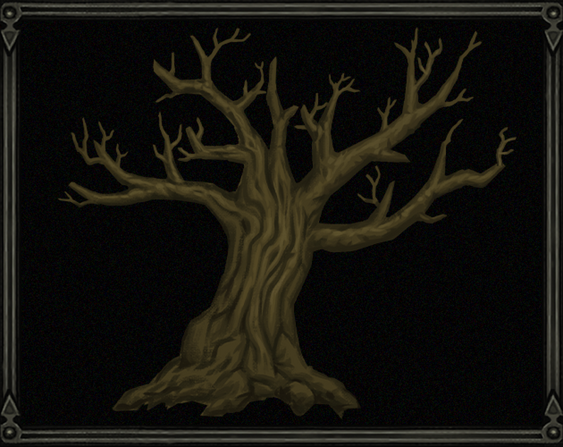 Hand Painted Parallax Background - Gloomwood Forest by Frostwindz