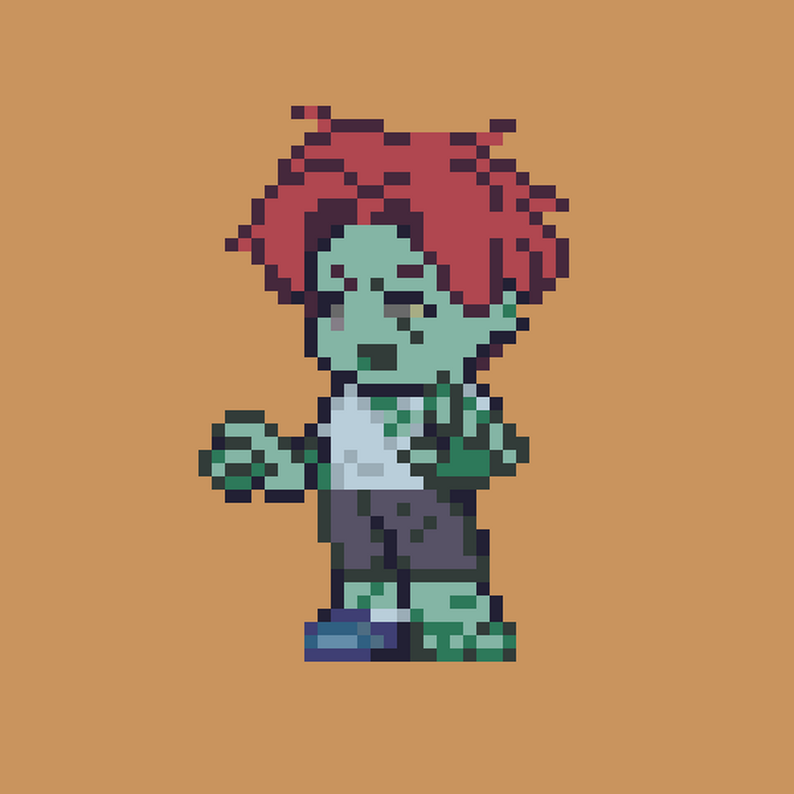 Humans and Zombies_pack_1 by TenguPixel