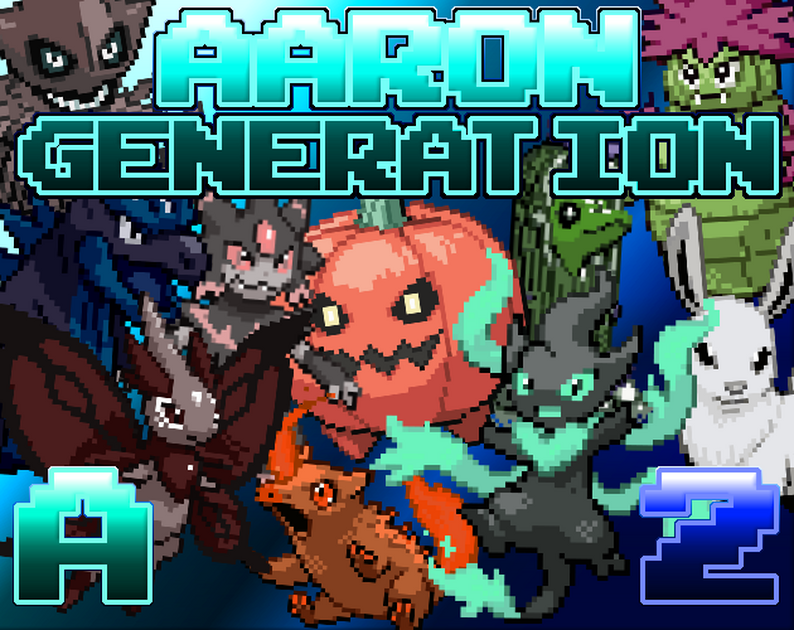 Aaron Sprites | Generation 2 | 20 Creatures by AaronSprites