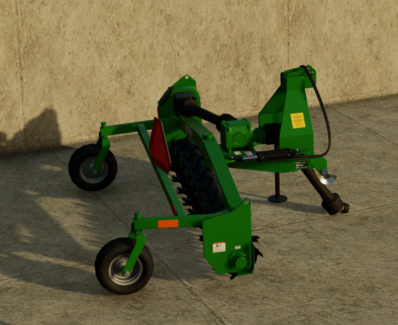 Skidsteer and 3 Point Harley Rake by CoalRiver