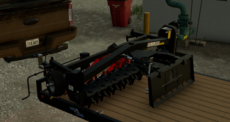 Skidsteer and 3 Point Harley Rake by CoalRiver