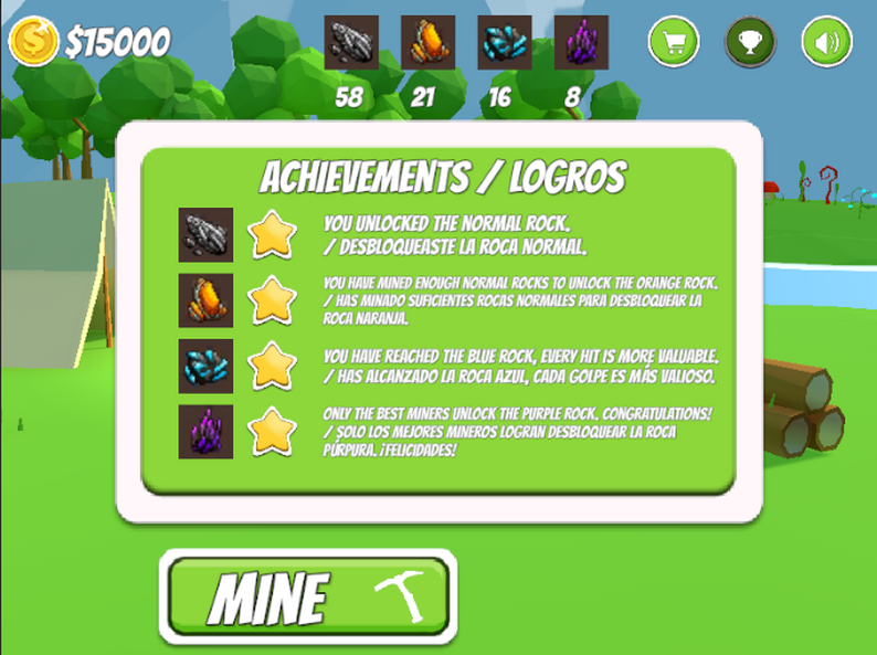 Rock Clicker: Relaxing Mine by Mayama Maicez