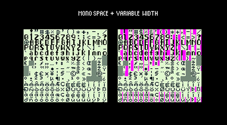 44 Game Boy Font Pack (GB Studio Ready) by 2bitcrook