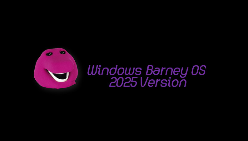 Windows Barney OS 2025 Version by KRKennyManhen