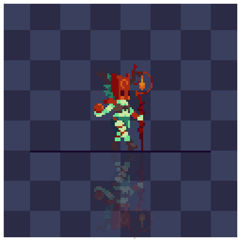 DuskBorne Enemy #2 [Druid] - Free 2D PixelArt Animated Character by KiyoZ