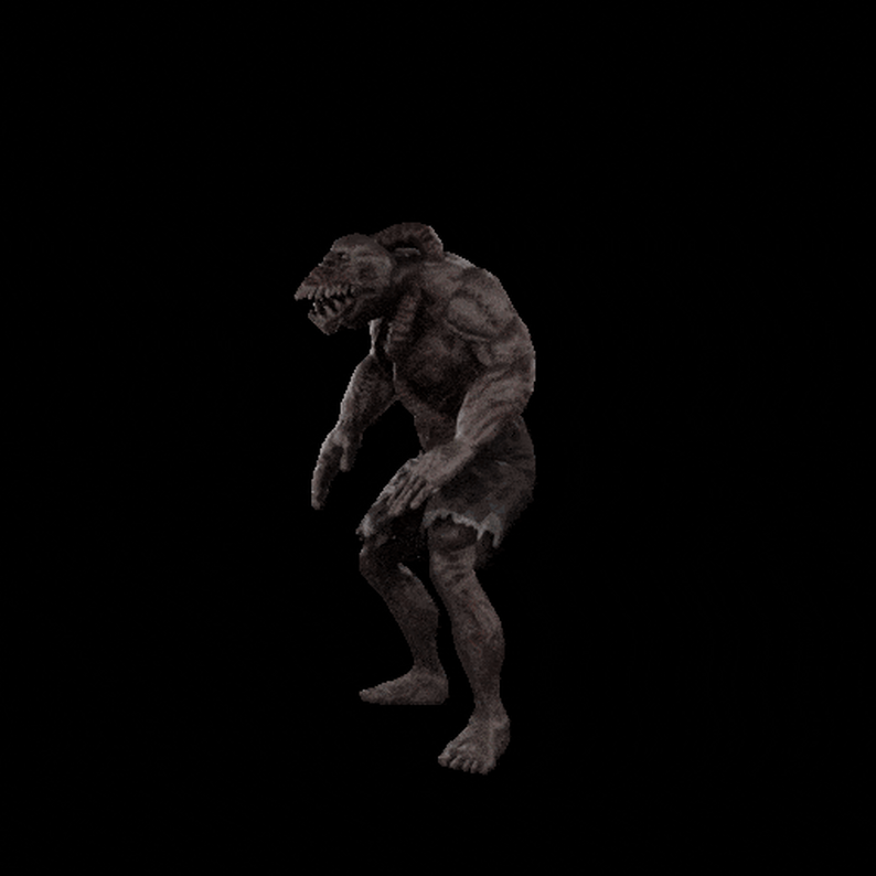 2D FPS-SIDE VIEW-SPRITES "MUTANT 1" by W_K_Studio