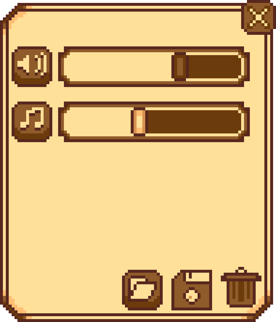 Creamy Pixel UI by Fan of Mumei
