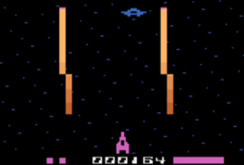Drone Attack Deluxe - ATARI 2600 by artefacto games