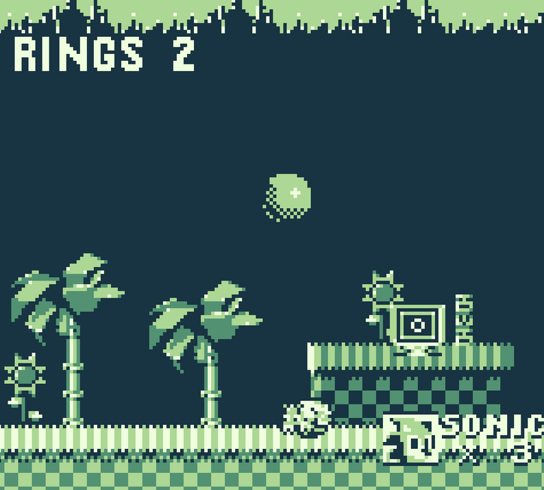 Sonic The Hedgehog : GameBoy Edition by ryderz72