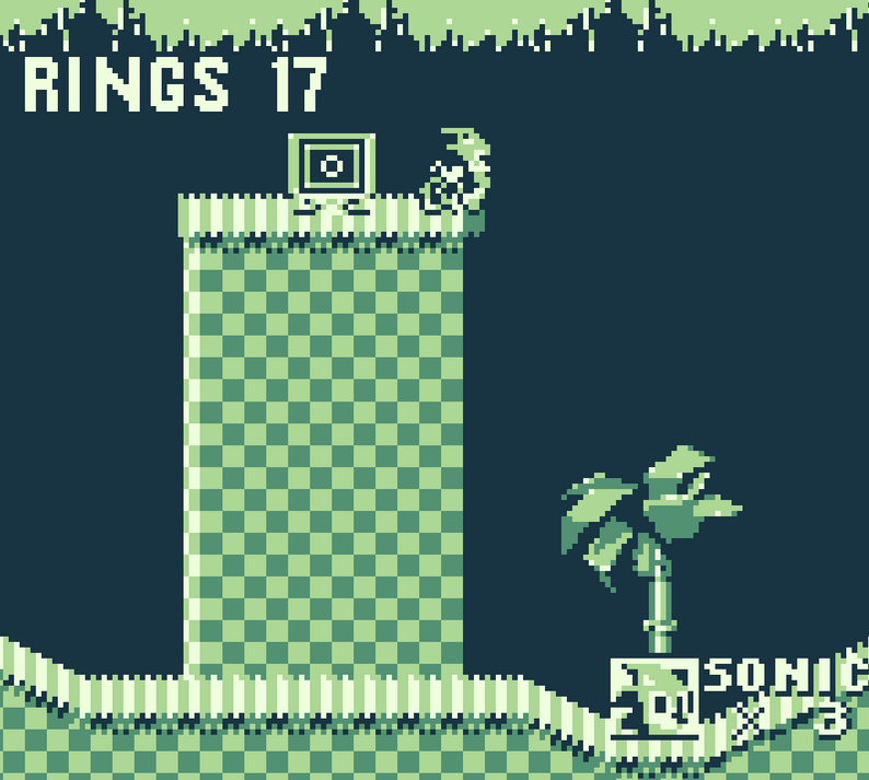 Sonic The Hedgehog : GameBoy Edition by ryderz72