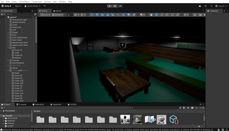 Unity Horror Game Template by Nightmare Gamez