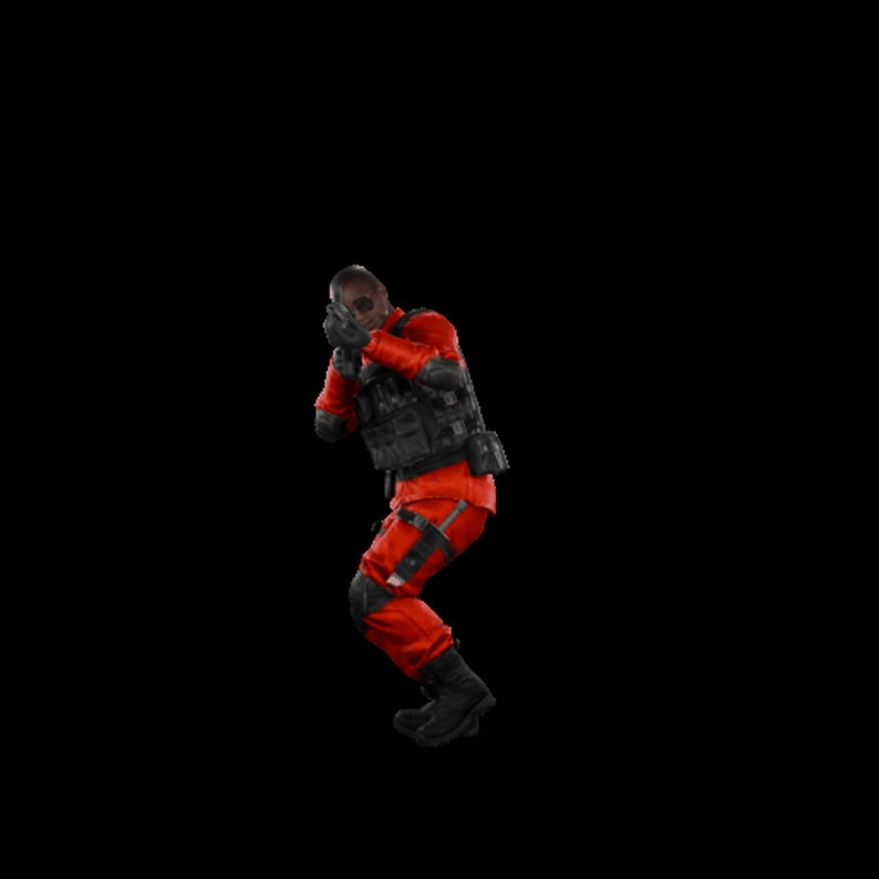 2D FPS-SIDE VIEW-SPRITES "OPERATOR 1" by W_K_Studio