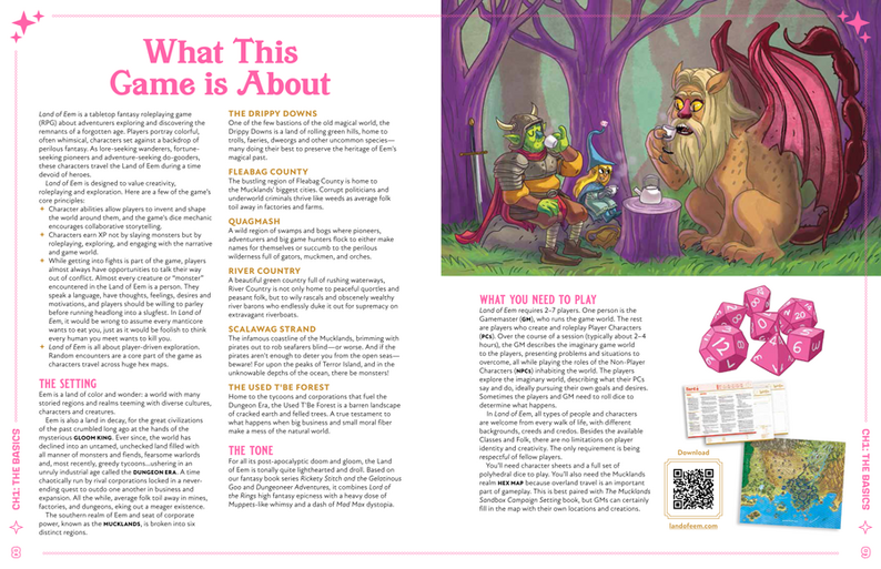 Land of Eem: Core Rulebook by Land of Eem