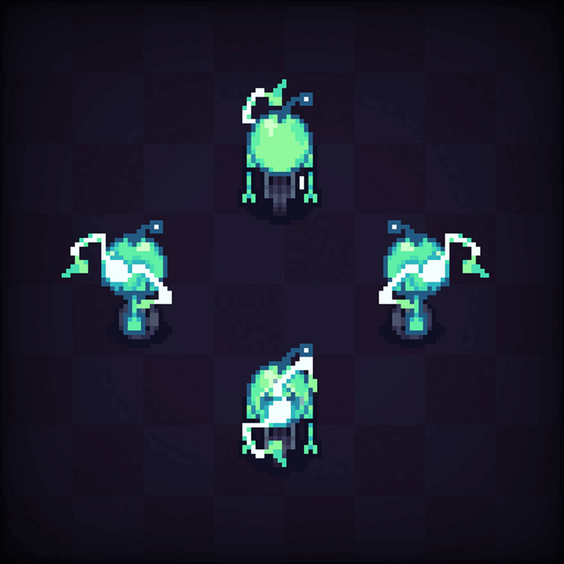 Free - Top Down Player Character Asset Pack - 32 x 32 by Art man oil