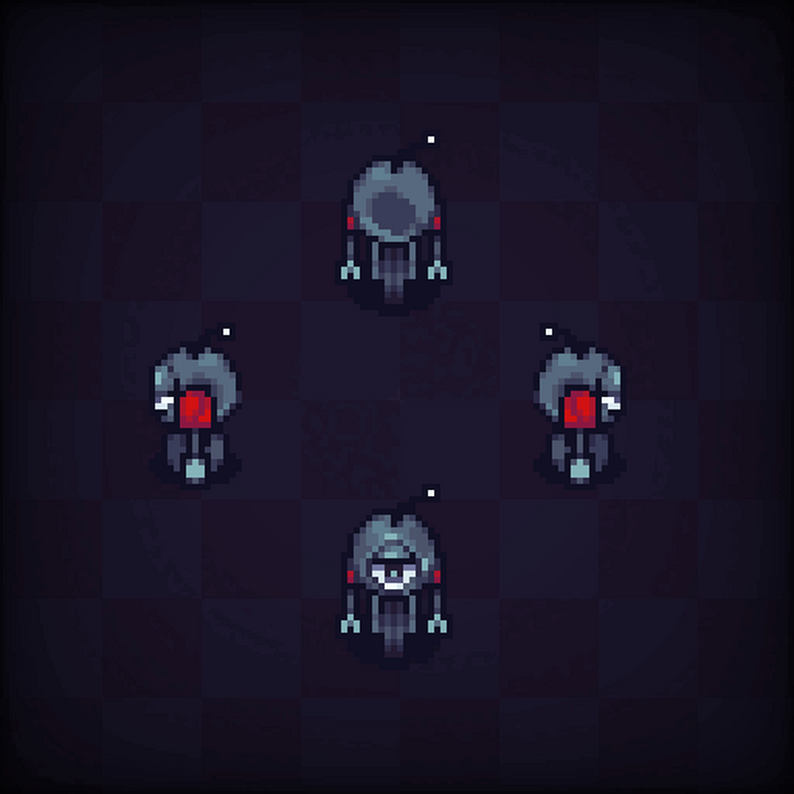 Free - Top Down Player Character Asset Pack - 32 x 32 by Art man oil