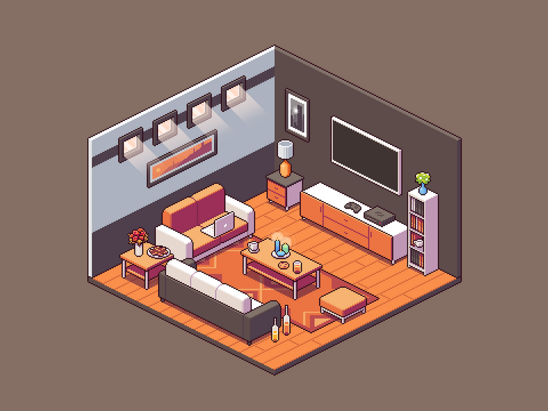 Pixel Room Creator by RainWinther