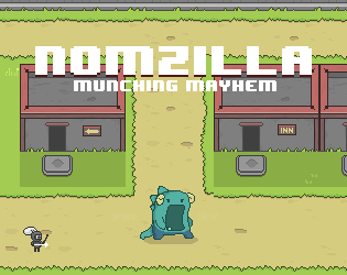 Nomzilla: Munching Mayhem by PixlWalkr