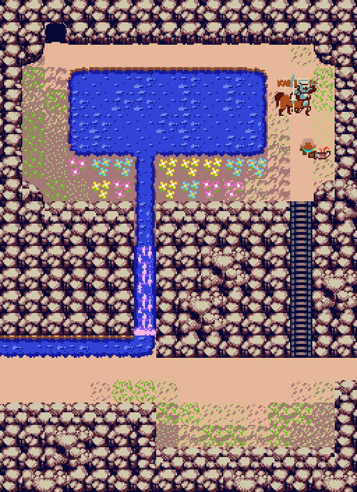 #NotZelda Overhead Adventure Tiles by lunarsignals