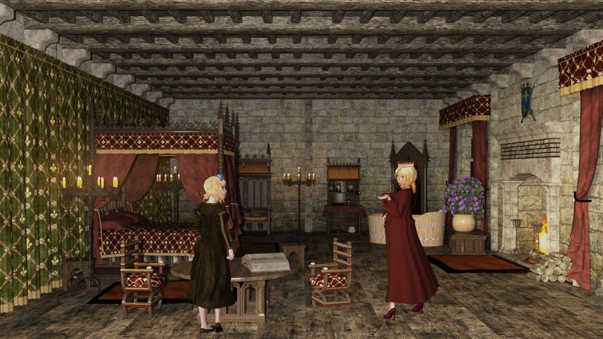 Witch Tutor: Evening bath by moddb